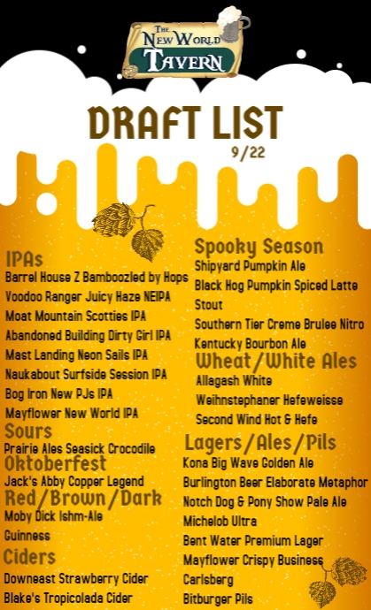 Draft List | PosterMyWall