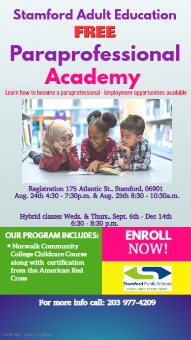 Copy of Paraprofessional Academy fall 2023 | PosterMyWall