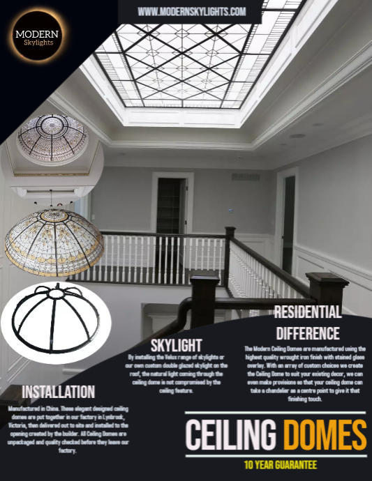 Modern_Ceiling_Dome | PosterMyWall