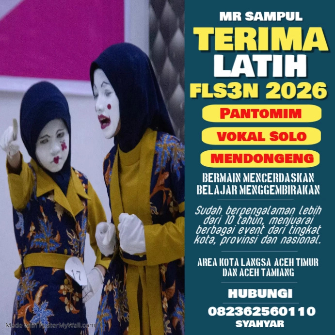 Copy of Mime Actors Wanted Video Poster | PosterMyWall