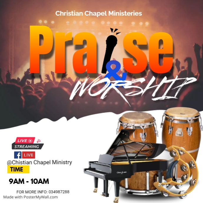 Praise concert | PosterMyWall