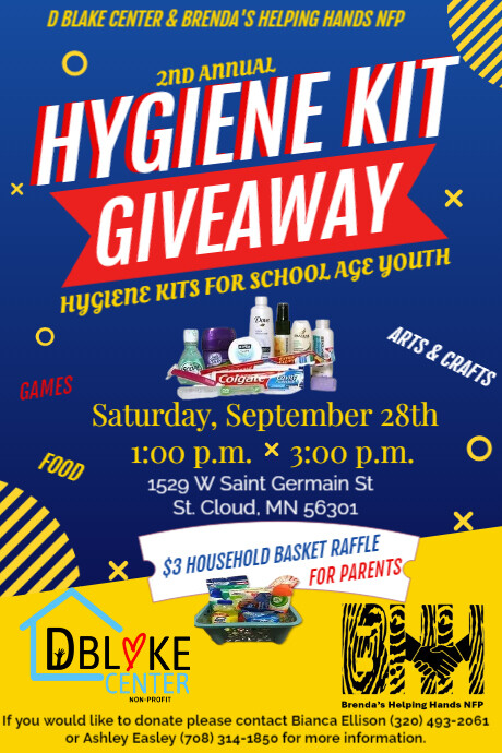Hygiene Kit Giveaway | PosterMyWall