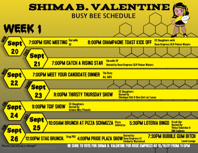 WEEK 1 | PosterMyWall