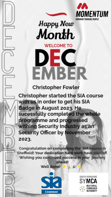 Copy of SIA SYMCA DEC 1 | PosterMyWall