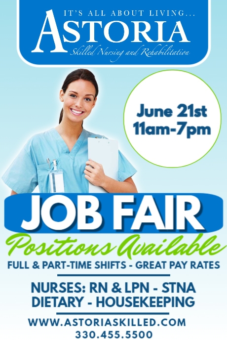 Astoria Job Fair | PosterMyWall