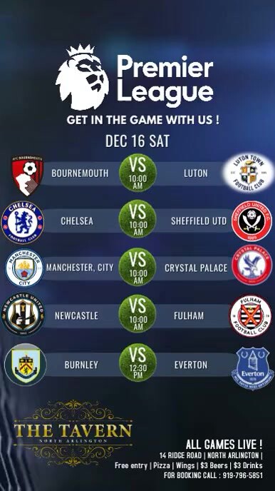 english premier league SCHEDULE, epl schedule | PosterMyWall