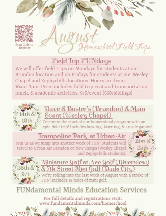 August Upcoming Events Calendar | PosterMyWall