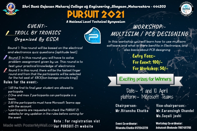 Copy of College Event Template (technical event) | PosterMyWall