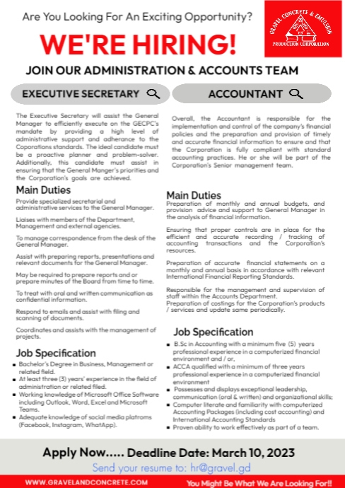 Copy of Hiring Graduate Program Poster Template (1) | PosterMyWall