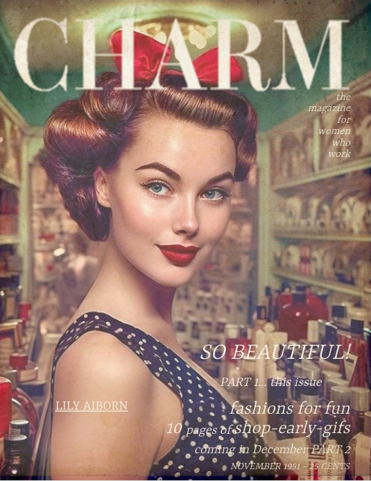 Plantilla de 060523 Charm magazine cover | PosterMyWall