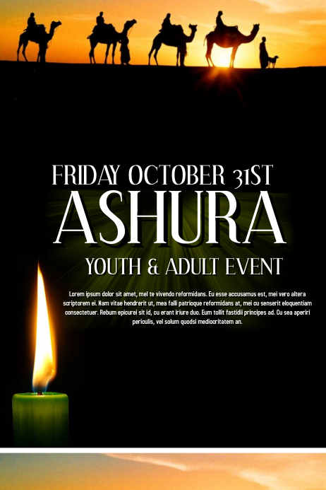Copy of Ashura | PosterMyWall