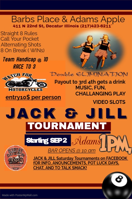 Pool Tournament | PosterMyWall