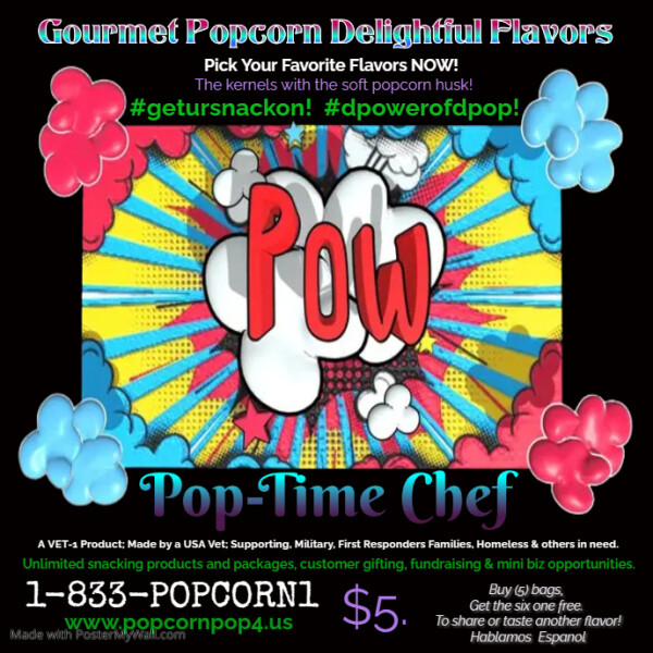 Pop Promo Eng Blk. (1) | PosterMyWall