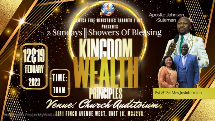 KINGDOM WEALTH PRINCIPLES | PosterMyWall