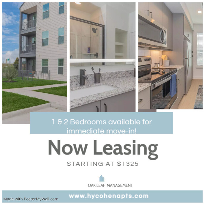 apartment for lease advertising (1) | PosterMyWall