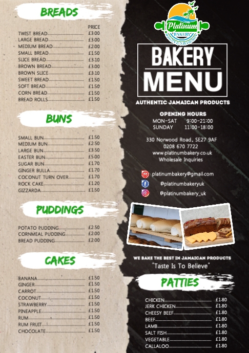 Menu Board 1 | PosterMyWall