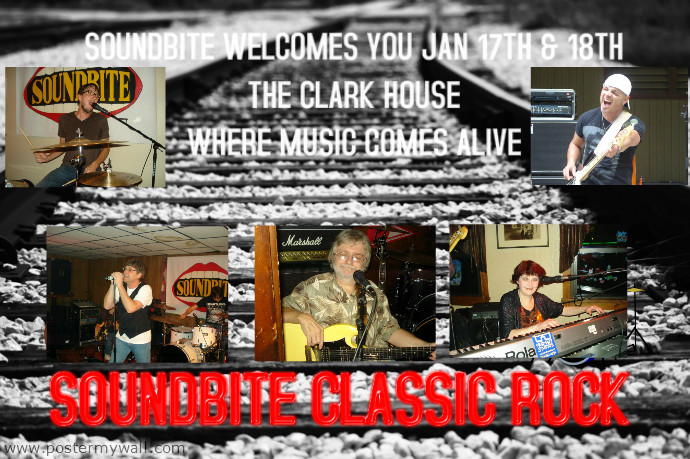 SOUNDBITE CLASSIC ROCK BAND | PosterMyWall