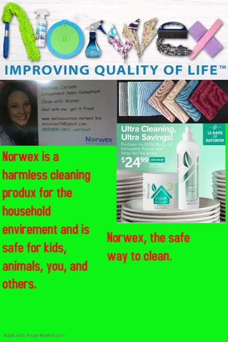 Norwex | PosterMyWall