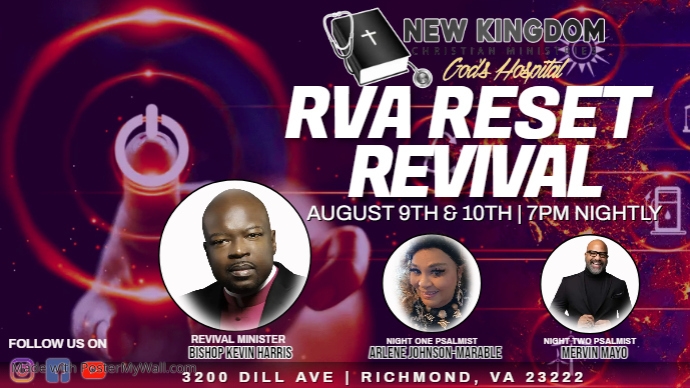 Revival conference template | PosterMyWall