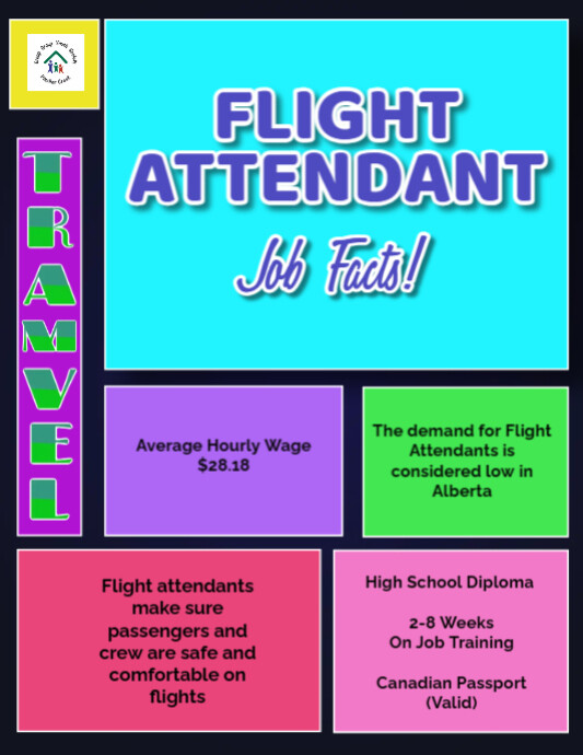 Flight Attendant | PosterMyWall