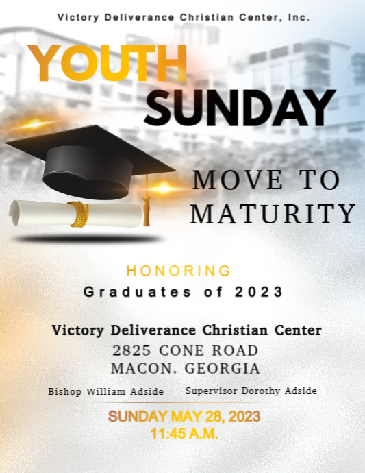 Copy of graduation party | PosterMyWall