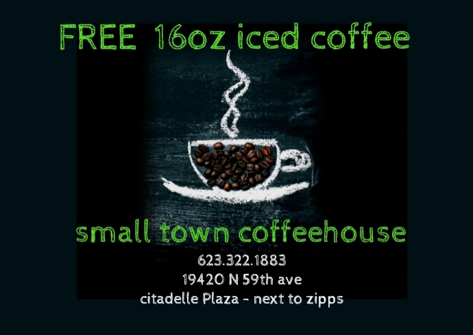 FREE COFFEE TODAY | PosterMyWall