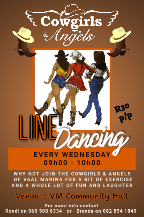 Country line DANCING 1 | PosterMyWall
