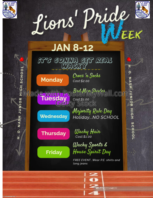 Lion pride Week Flyer | PosterMyWall