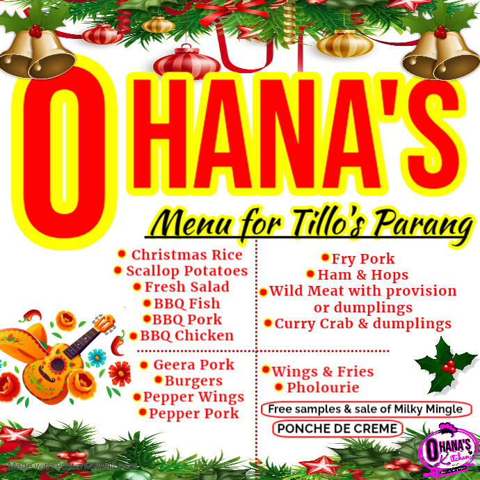 Christmas,Christmas retail,menu | PosterMyWall