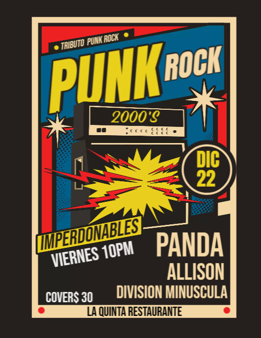 Indie Band Show Poster | PosterMyWall