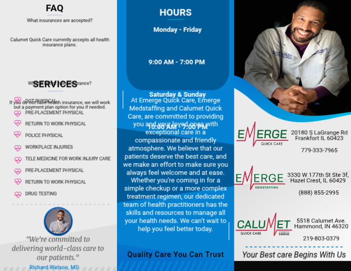 EMERGE Brochure | PosterMyWall