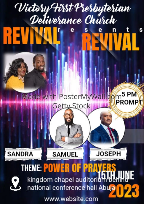 Church conference template | PosterMyWall