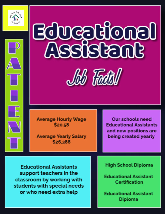 Educational Assistant | PosterMyWall