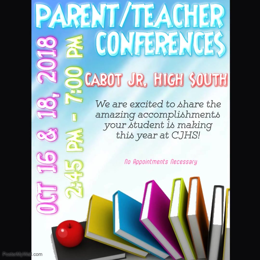 Parent/Teacher Conferences Video | PosterMyWall