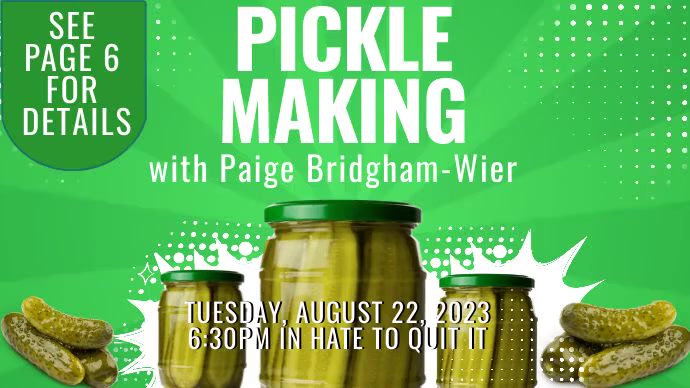 Copy of Pickle Making 2 | PosterMyWall