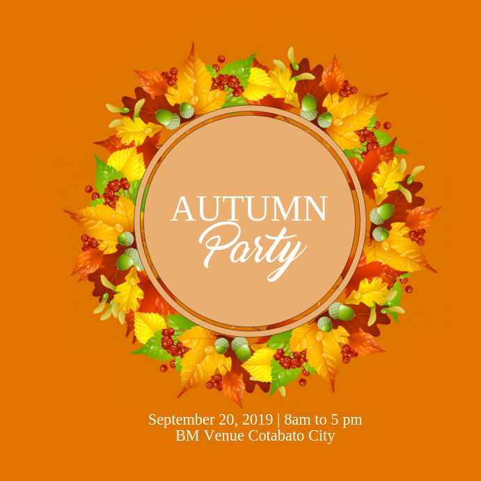 07 Autumn and Fall Template | PosterMyWall