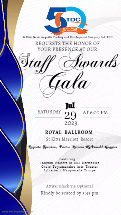 Gala Invitation Template | PosterMyWall