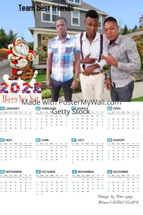 Copie de Mountain Adventure Calendar Template 2022 | PosterMyWall