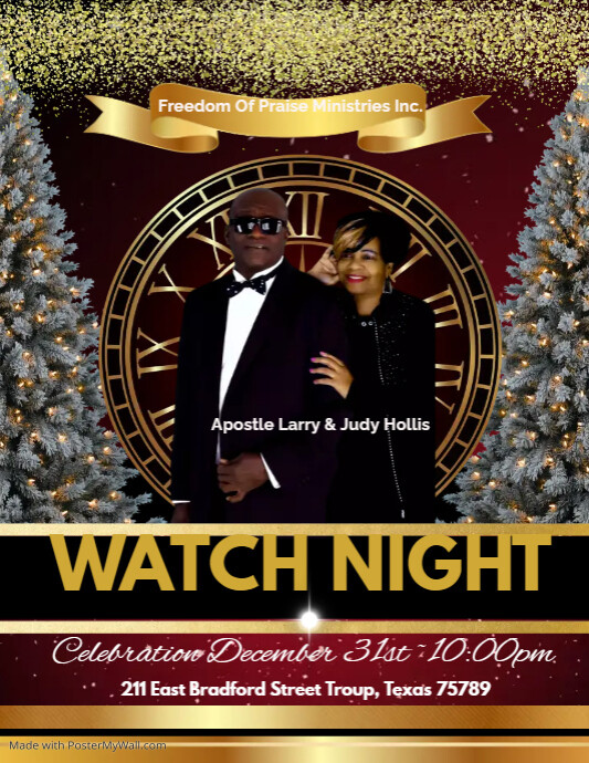 Copy of Watch Night | PosterMyWall