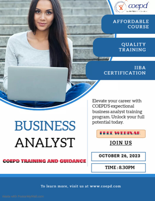 Online Learning Courses Advertisement Flyer | PosterMyWall