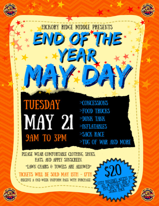 HRMS May Day English | PosterMyWall