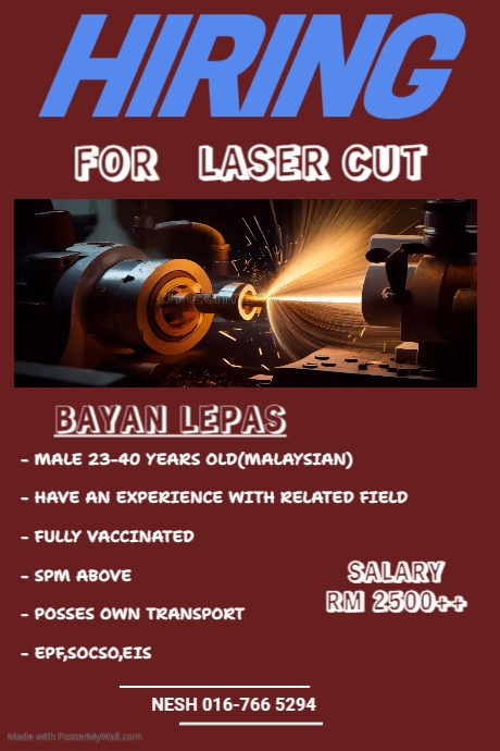 We Are Hiring Pinterest Graphics | PosterMyWall