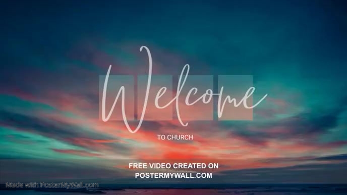 church video background | PosterMyWall