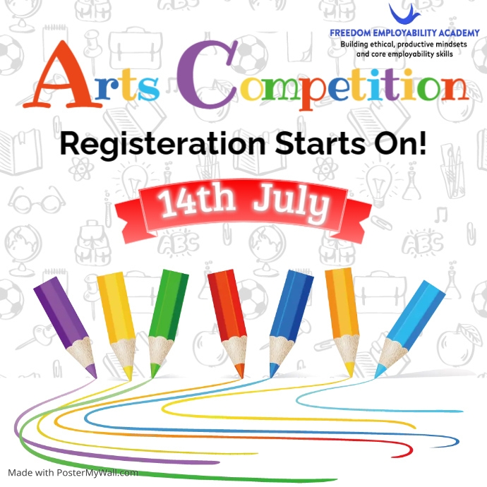 Copy of Arts, Arts Competition | PosterMyWall