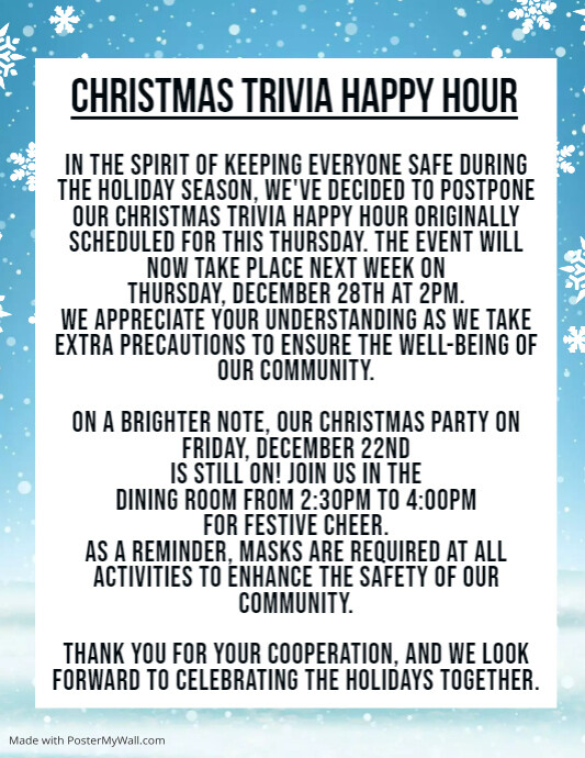 Winter Market Flyer Template | PosterMyWall