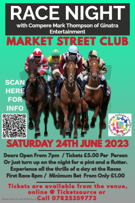 Copy of Horse Racing Poster | PosterMyWall