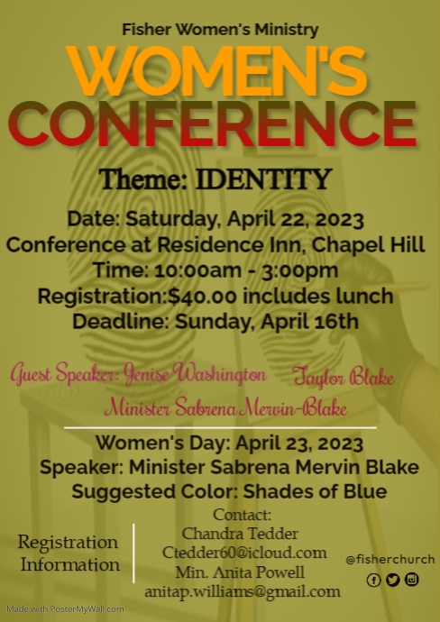 Women's Conference | PosterMyWall
