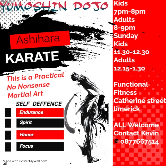 Karate Poster Ads | PosterMyWall