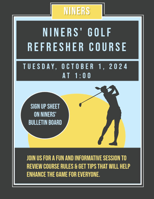 Niners Refresher 2024 | PosterMyWall