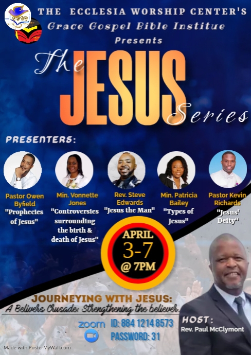 The Jesus Series (1) | PosterMyWall